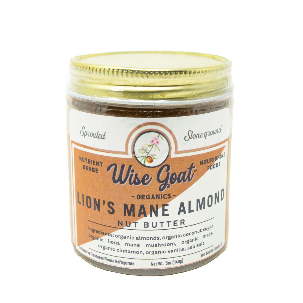 Lion's Mane Almond Nut Butter – Far West Fungi